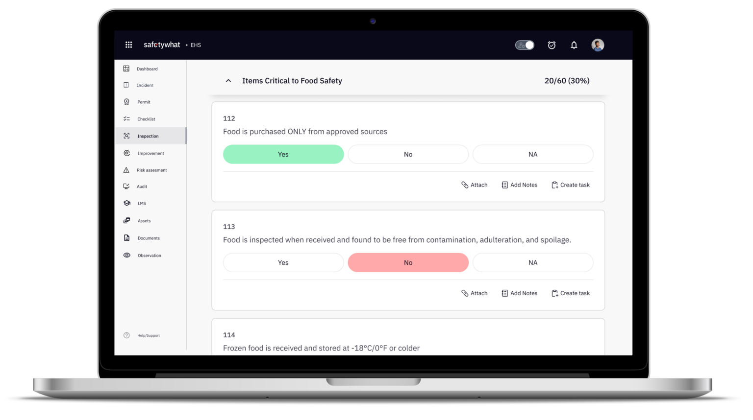 Inspections and Checklists management – SafetyWhat